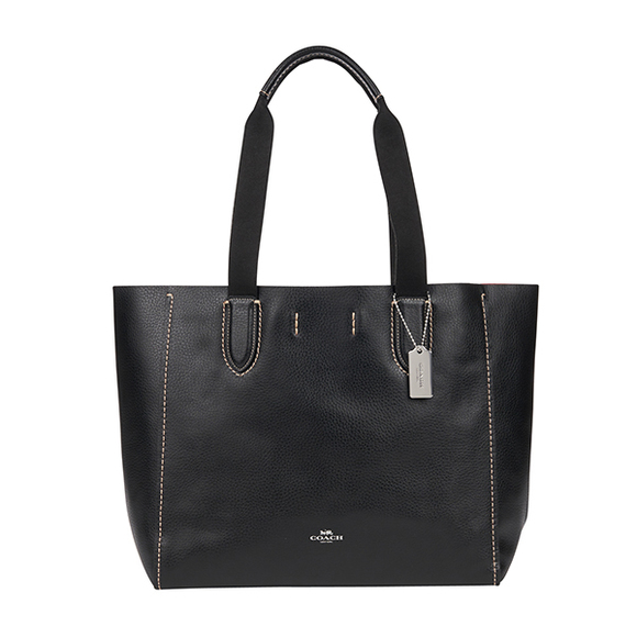 Coach | Bags | Coach Derby 5866 Svbk Tote Bag Black | Poshmark